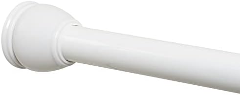 Amazon.com: Zenna Home Window Curtain Rod, Easy Install Telescoping ...