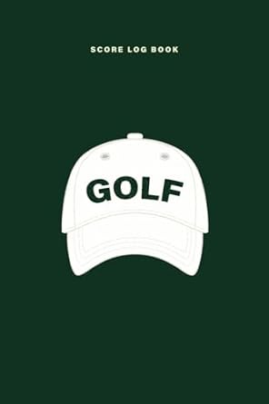 GOLF LOG BOOK: Pocket Size 4"X6" Golf Performance Journal, 100 Pages ...