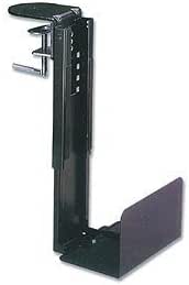 Amazon.com: Ziotek Under Desk Stationary Clamp On Standard CPU Holder Computer Mount, CS-12 ...