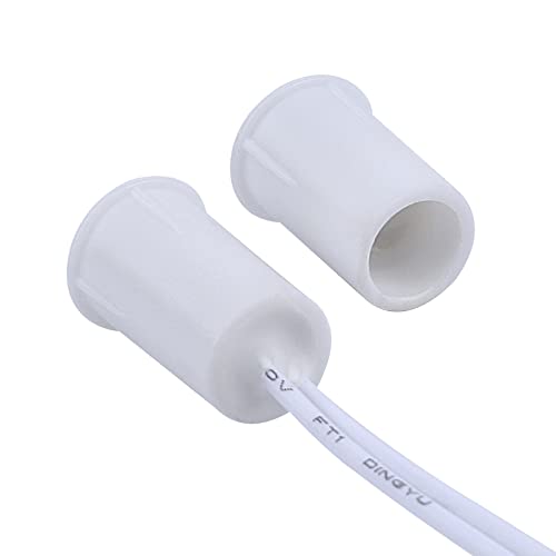 Snapklik.com : Magnetic Door Switch RC-33 NC Recessed Wired Security ...