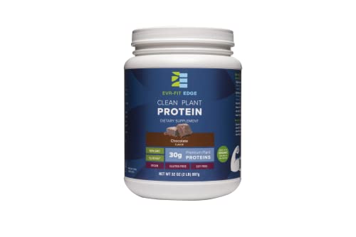 EVR-FIT EDGE Organic Plant Based Pea Protein Powder - 30g of Clean ...