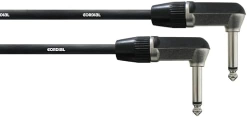 CORDIAL CABLES INSTRUMENT Essentials Angled Jack Guitar Patch Cable ...