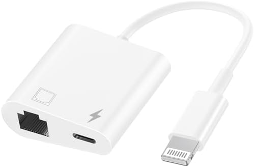 Amazon.com: [Apple MFi Certified] Lightning to Ethernet Adapter,RJ45 ...
