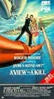 Amazon.com: View to a Kill [VHS] : Roger Moore, Christopher Walken ...