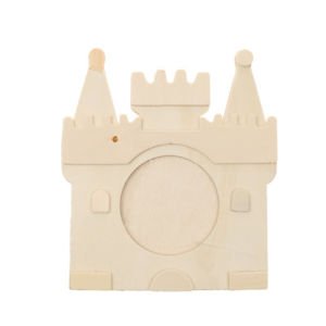 Buy European Style Rustic Wooden Castle Photo Frames DIY Gifts Online ...