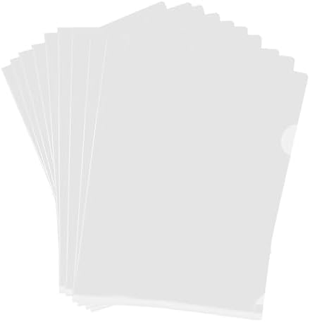 30 Pcs Heavy Duty Sheet Protector, Clear Document Folder Project Pocket ...