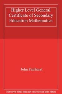 Amazon | Higher Level General Certificate of Secondary Education ...