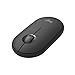 Amazon.co.jp: ロジクール ワイヤレスマウス PEBBLE MOUSE2 M350sGR 薄型 静音 Bluetooth Logi Bolt マウス 無線 ワイヤレス 左右対称 ...