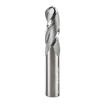 Ultra-Shear Ball Nose Router Bits, 1/2" CD, 1/2" SH, 1" CL, 3 FL, USA ...