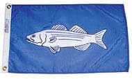 Amazon.com : Striped Bass Flag : Sports & Outdoors