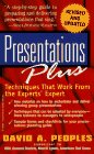 Presentations Plus: David Peoples' Proven Techniques: Peoples, David A ...