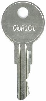 File Cabinet, Desk or Cubicle Replacement Key for Yale Lock DWA107 ...