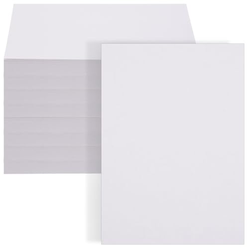 Snapklik.com : 200 Sheets 5x7 Cardstock Paper Blank 250gsm/92 Lb Thick ...