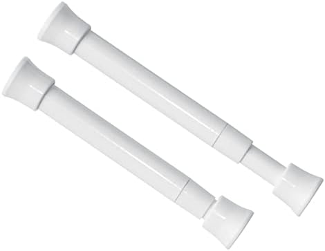 Amazon.com: KXLife 2 Pack Smallest Spring Tension Curtain Rod 5.25 to 7 ...