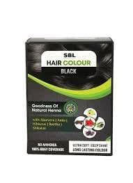 SBL HAIR COLOR BLACK 8GM | PACK OF 6 | : Amazon.in: Beauty
