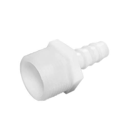 Snapklik.com : JoyTube Plastic Hose Barb Fittings 3/8 Barb X 1/2 NPT ...