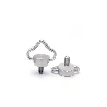 Amazon.com : BGNing 2pcs/lot M4 Hand Screw Stainless Steel Quick ...