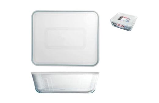Pyrex Cook And Freeze Rectangular Dish With Lid 2.6L : Amazon.co.uk ...