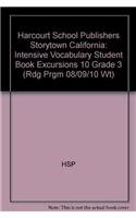 Storytown, Grade 3 Intensive Vocabulary Student Book Excursions 10 ...