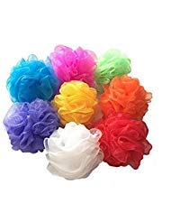 Mesh Loofah Sponges, 8-Pack Small Loofahs for Kids Colorful Sponges ...