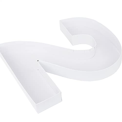 Snapklik.com : WENPACK 12 Cardboard Number Shaped Mache Party ...