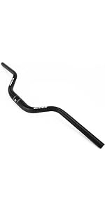 Amazon.com: BICYCGEAR 31.8 Bike Handlebars 720mm, 86mm Rise Bicycle ...