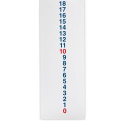 Amazon.com: Vertical Number Line Vinyl Wall Chart 0-100 : Office Products