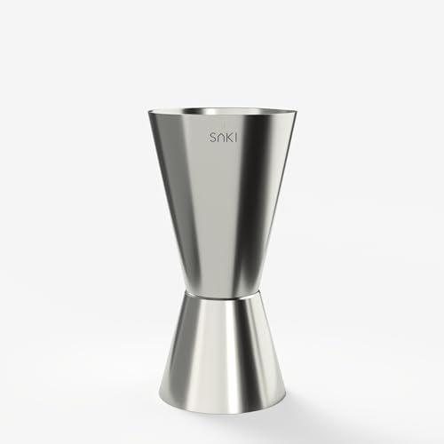 Buy SAKI Peg Measurer Jigger 30 & 60 ml | Cocktail Shot Glass, Drink ...