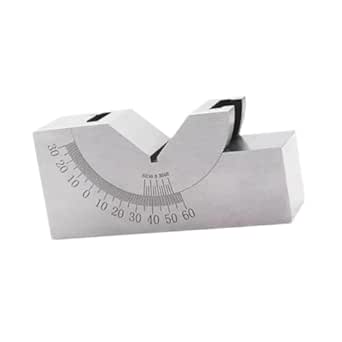 YsXoWiui AP25 Adjustable Micro Angle Gauge, Angle V Block, Professional ...
