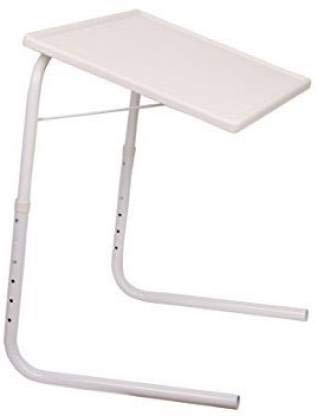 Multipurpose Adjustable Folding Plastic Utility Table (Color White ...