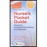 Nurse's Pocket Guide: Diagnoses, Prioritized Interventions, and ...