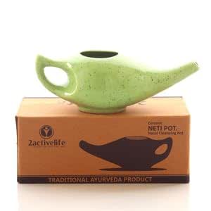 2activelife Ceramic Neti Pot for Sinus, Jal Neti pots for Nasal ...