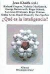 Que es la inteligencia?/ What is Intelligence? : Khalfa, Jean: Amazon ...