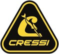 CRESSI Matrix Mask and Gamma Snorkel Set Twin Lens Low Volume Diving ...