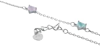 Zilara Twin Glow Heart Bracelet Italian 925 Sterling Silver Bracelet ...