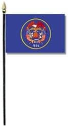 Amazon.com: Utah Miniature Flag (4 in. x 6 in.) : Office Products