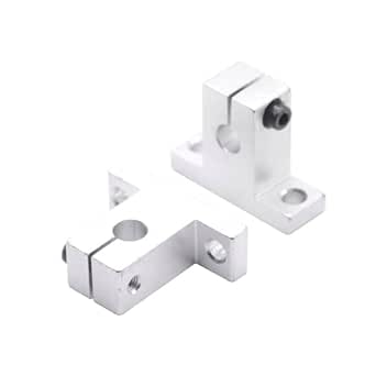 6pcs/lot SK16 16mm linear bearing rail shaft support XYZ Table CNC ...