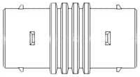 Ads Internal Coupler Corrugated 4 " Polyethylene - Amazon.com