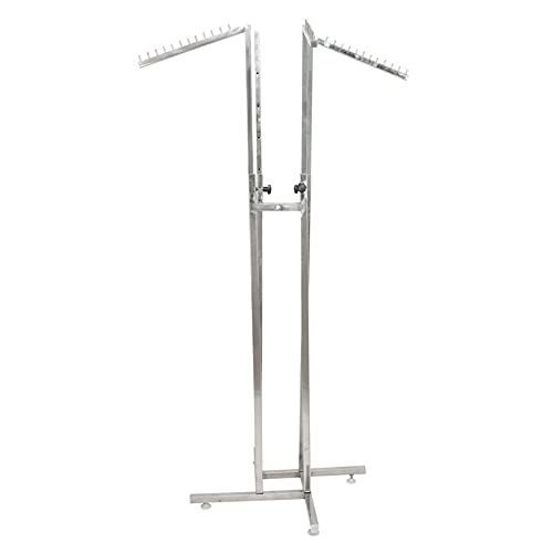 Micra Four Arms with 60 Hook Stainless Steel Stand for Bangle, Chains ...