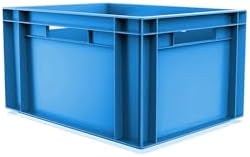 AUTORCE Euro Stacking Industrial Plastic Storage Boxes - 20Lt, 46Lt, 66 ...