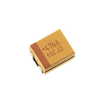 FOCCAR 10pcs B Case 3528 47uF 10V 476 476A SMD 10% Tantalum Capacitor ...