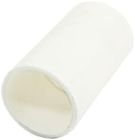 20mm x 23mm x 41mm PVC Electric Conduit Fitting Straight Coupler ...