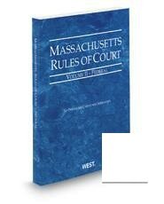 MassRulesofCourtStateKeyRules2013VolIA: Westlaw: 9780314654281: Amazon ...