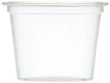 Amazon.com: Pack x 50 5oz Biodegradable Plastic Sampling Pots: Home ...