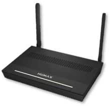 HUMAX ADSL2+/VDSL Wireless-AC Modem Router, 4 Port GbE LAN, WAN Port ...