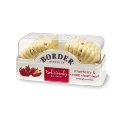 Amazon.com: Border Strawberry & Cream Shortbread 175G : Grocery ...
