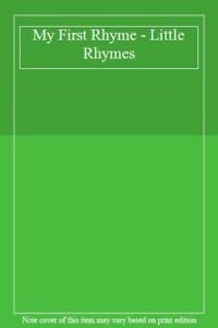 My First Rhyme - Little Rhymes : Amazon.in: Books