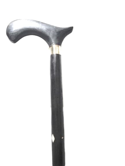 Azon India Wooden Walking Stick - Lightweight & Durable Support for Men ...