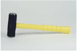 Nupla Ergo Power 3 lb. Carbon Steel Head Slugging Hammer 16 in. L x 2 ...