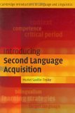 Amazon.com: Introducing Second Language Acquisition (Cambridge ...